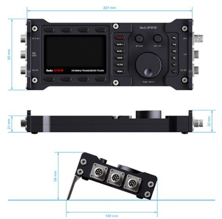 Lab599 Discovery TX-500 ( HF＋6m) TRX その2: UTT Lab.