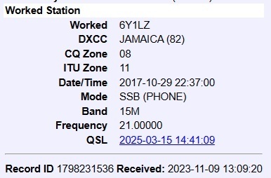 一つ増えていた （DXCCーLoTW）: UTT Lab.