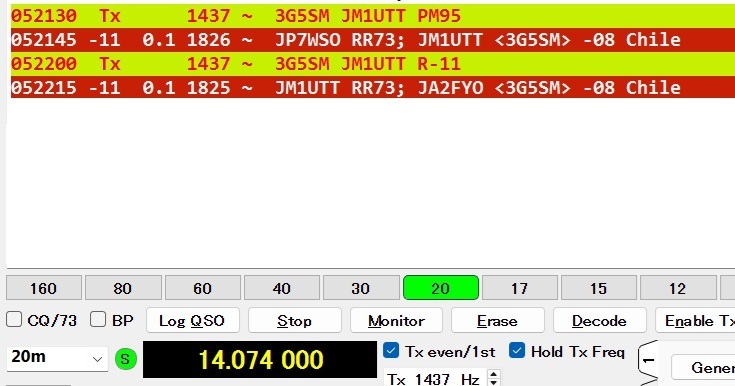 3G5SM Santa Maria Isl, SA-070: UTT Lab.