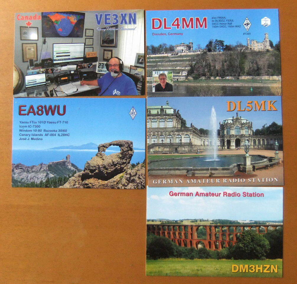 4月分の転送QSLカード: UTT Lab.