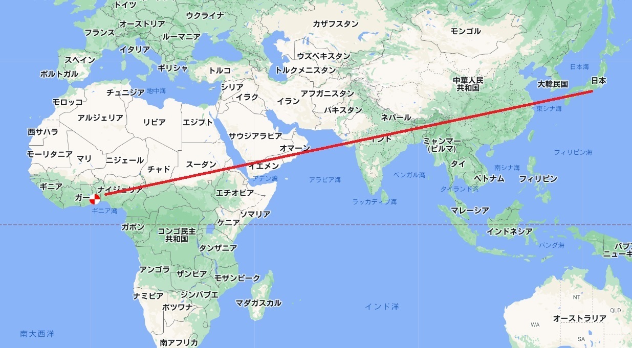 今日のQSO 5V7RU （アフリカ トーゴ）20m FT8 Mode New: UTT Lab.