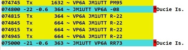 VP6A （Ducie Is.）コンプリート: UTT Lab.