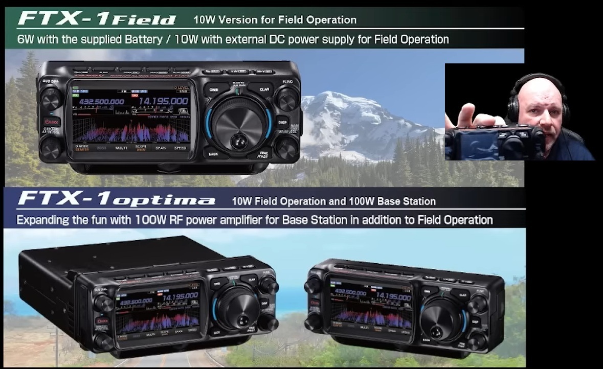 yaesu FTX-1シリーズ発売発表 HF～430 6/50/100W: UTT Lab.